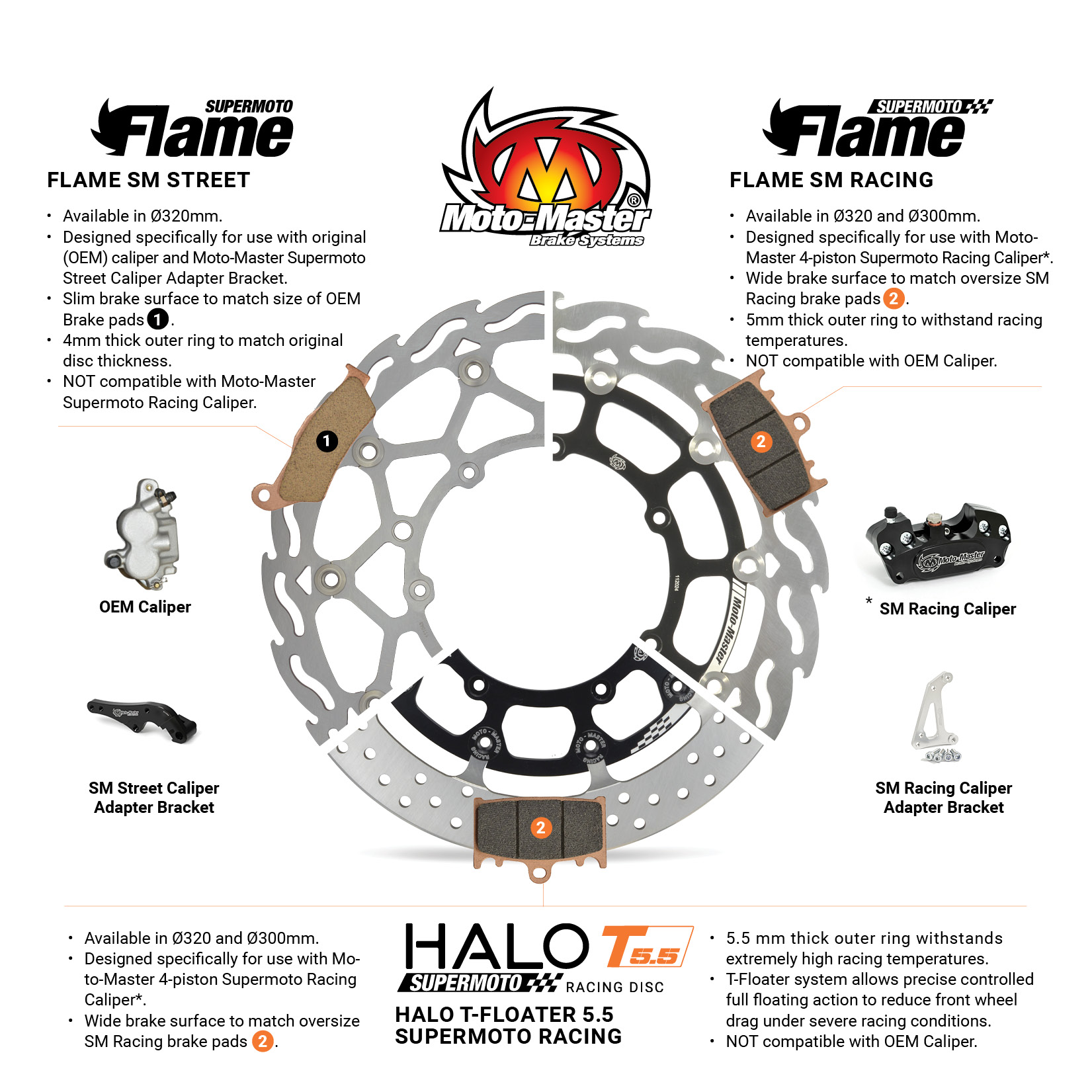 How to choose a Supermoto disc? - Moto-Master